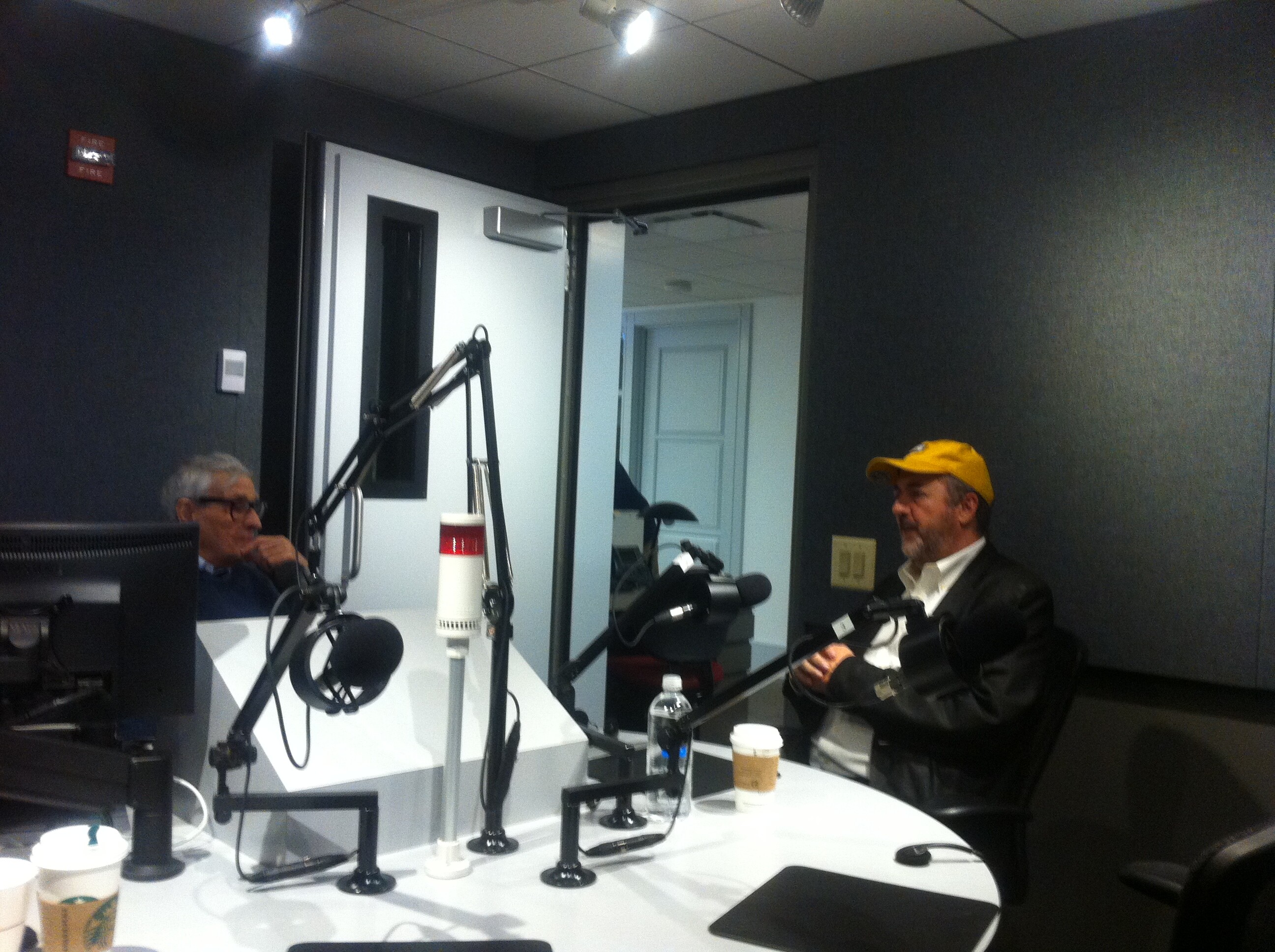 Colin Flaherty with the Great Milt Rosenberg at WGN in Chicago - White ...